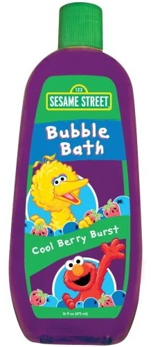 Sesame Street Bubble Bath Fingerpaint