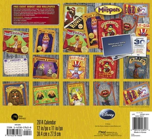 The Muppets 2014 Calendar | Muppet Wiki | Fandom
