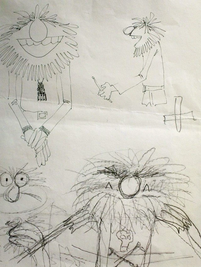 Animal Muppets Drawing