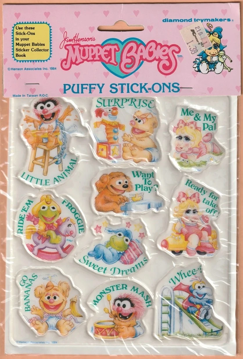 Muppet Babies stickers (Diamond Toymakers) | Muppet Wiki | Fandom