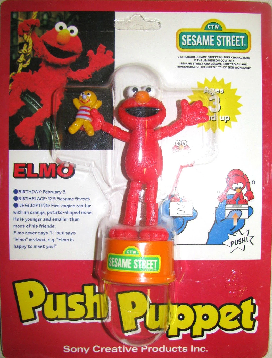 Sesame Street push puppets (Sony) | Muppet Wiki | Fandom