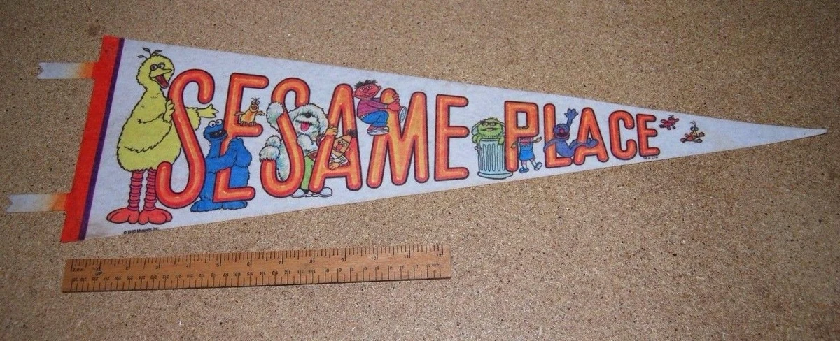 Sesame Place pennant flags | Muppet Wiki | Fandom