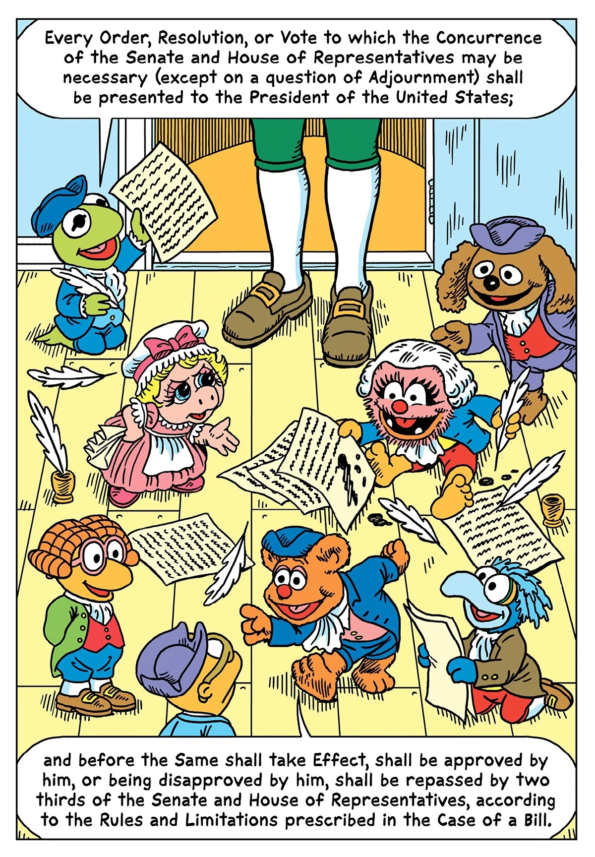 Constitution Illustrated | Muppet Wiki | Fandom