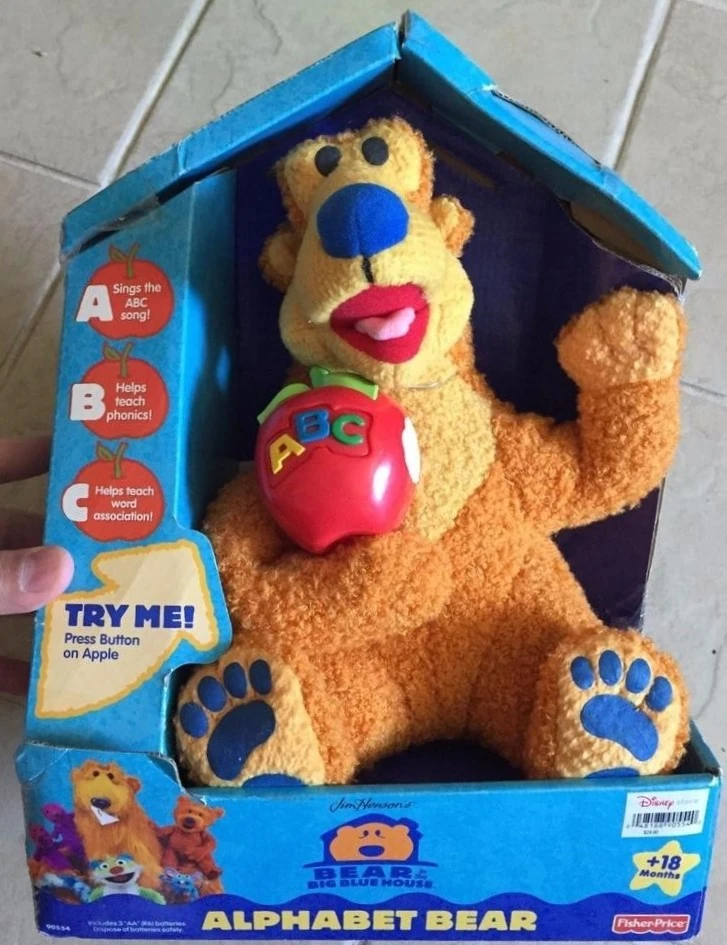 Alphabet Bear | Muppet Wiki | Fandom