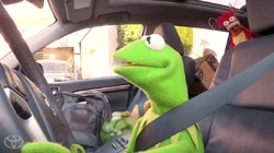 Kermit Driving