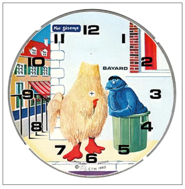 1, Rue Sésame clock | Muppet Wiki | Fandom