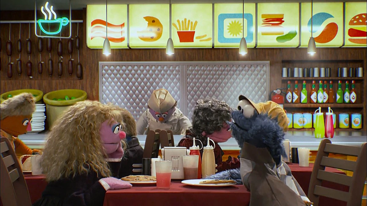 Cookie's Crumby Pictures: When Cookie Met Sally | Muppet Wiki | Fandom