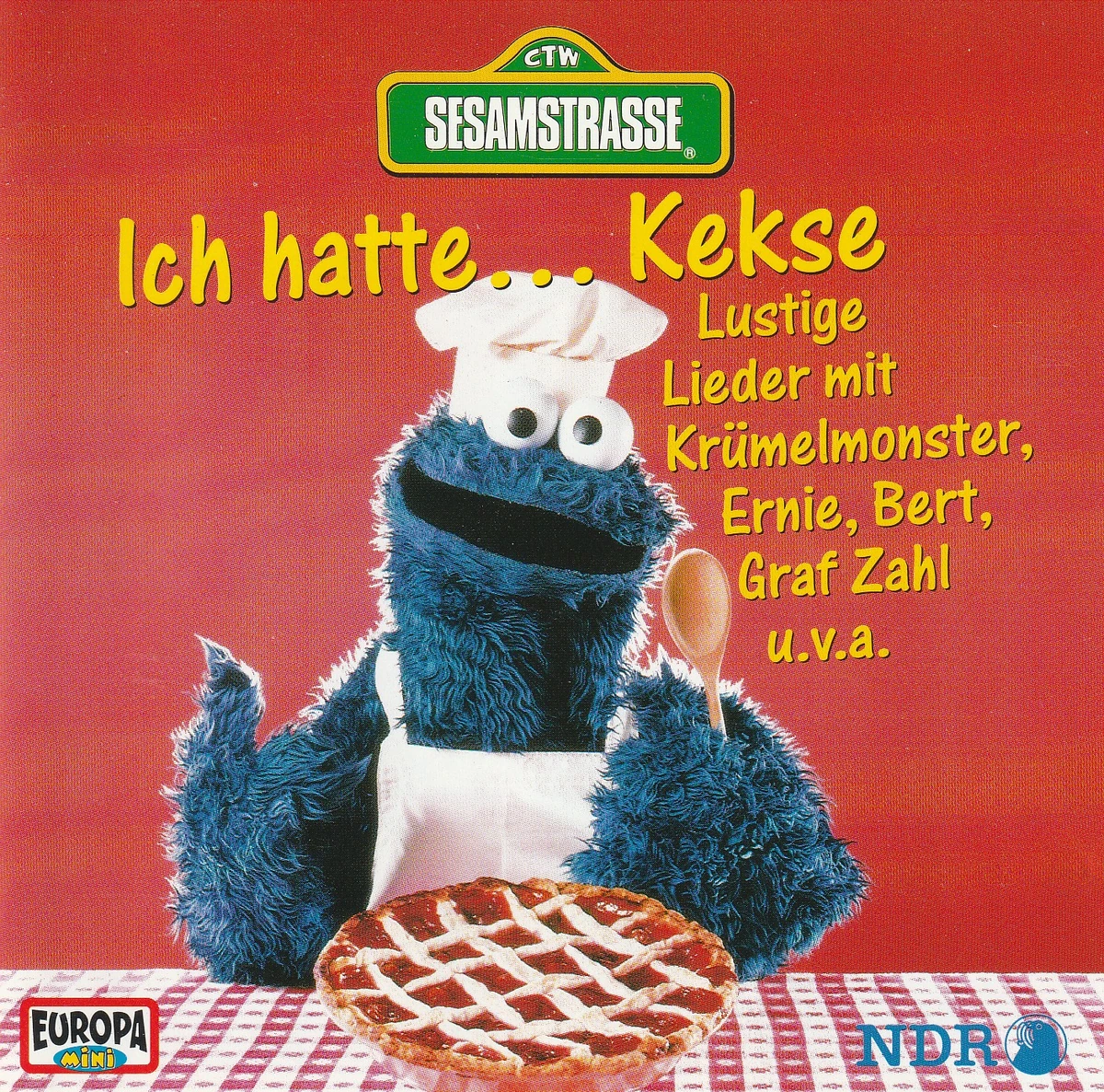 Sesamstraße Krümelmonster Isst Kekse