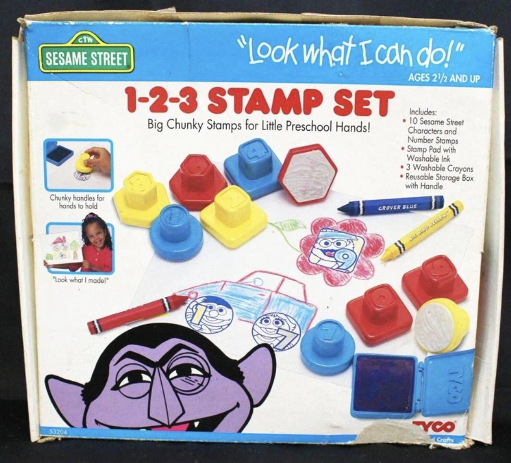 1-2-3 Stamp Set | Muppet Wiki | Fandom