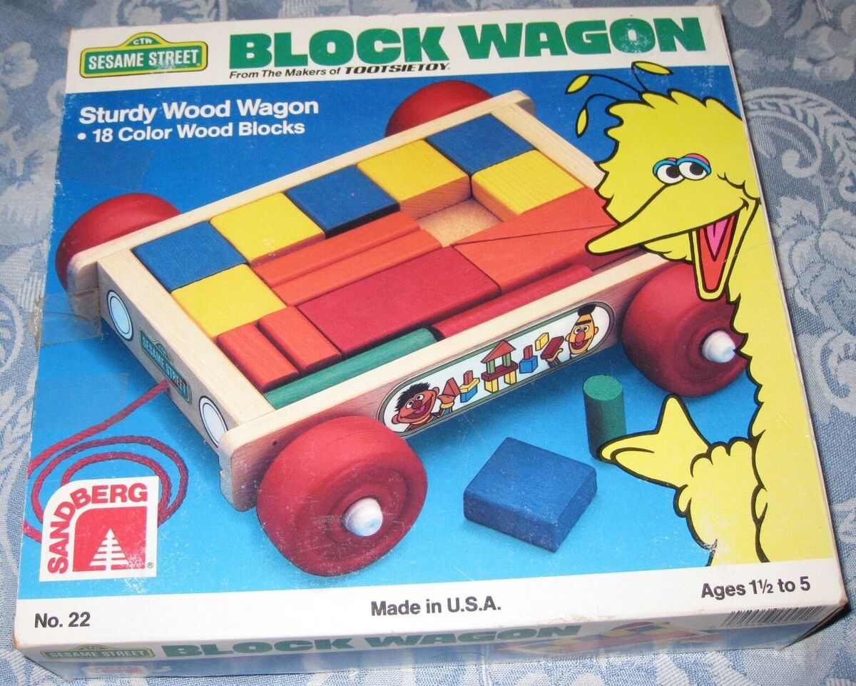 Sesame Street block wagons | Muppet Wiki | Fandom