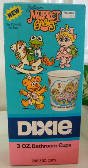 Muppet Babies Dixie cups | Muppet Wiki | Fandom
