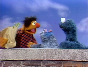 Cookie Monster and Ernie: Baby Cousin | Muppet Wiki | Fandom