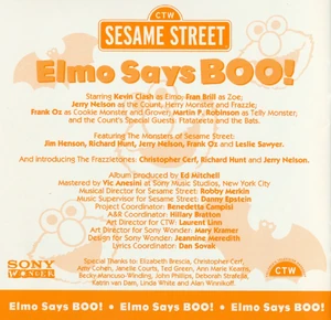 Elmo Says BOO! (album) | Muppet Wiki | Fandom