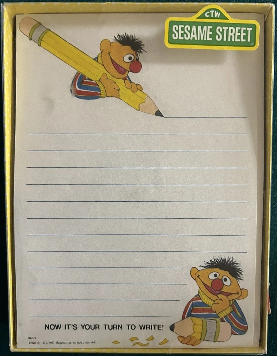 Sesame Street stationery (Drawing Board) | Muppet Wiki | Fandom