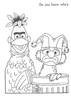 snuffleupagus sesame street coloring pages