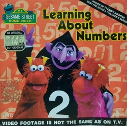 My Sesame Street Home Video Learning About Numbers