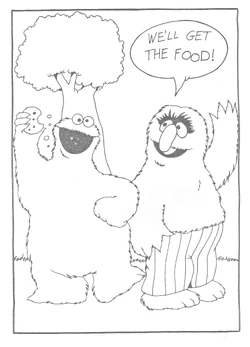 muzzy coloring pages