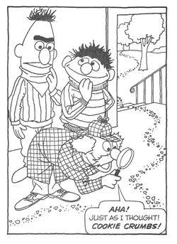bert ernie coloring pages