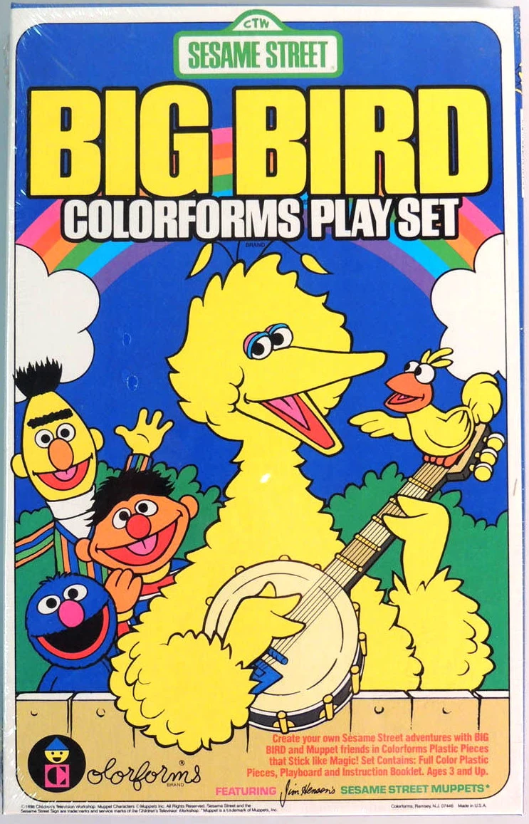 big bird coloring book