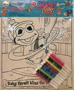 baby kermit coloring pages