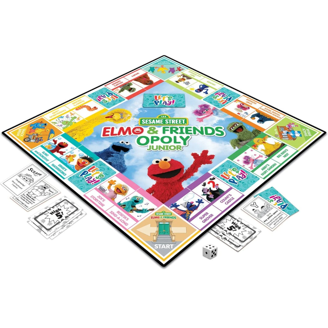 Elmo & Friends Opoly Junior | Muppet Wiki | Fandom