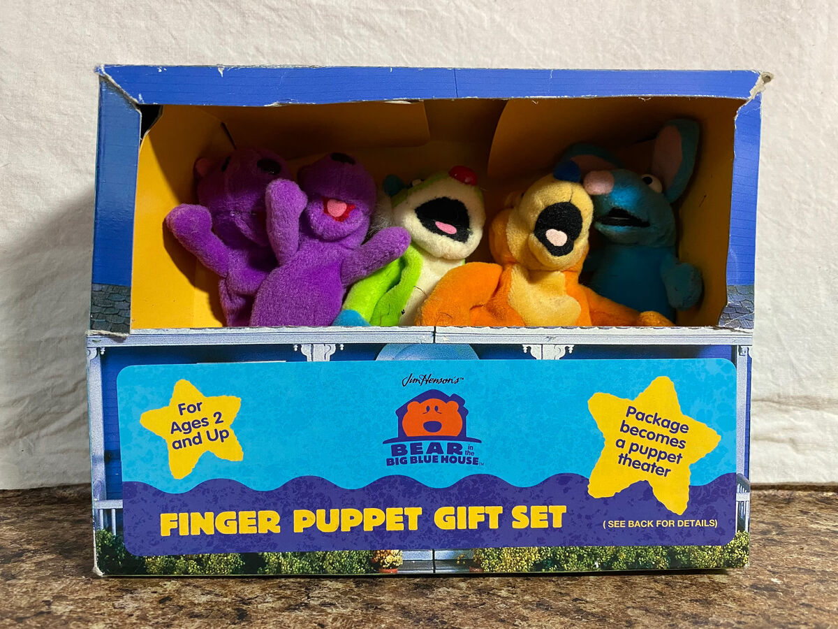 Bear in the Big Blue House finger puppets (Applause) | Muppet Wiki | Fandom
