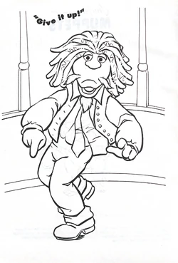 muppet show coloring book