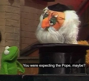 You were expecting... | Muppet Wiki | Fandom