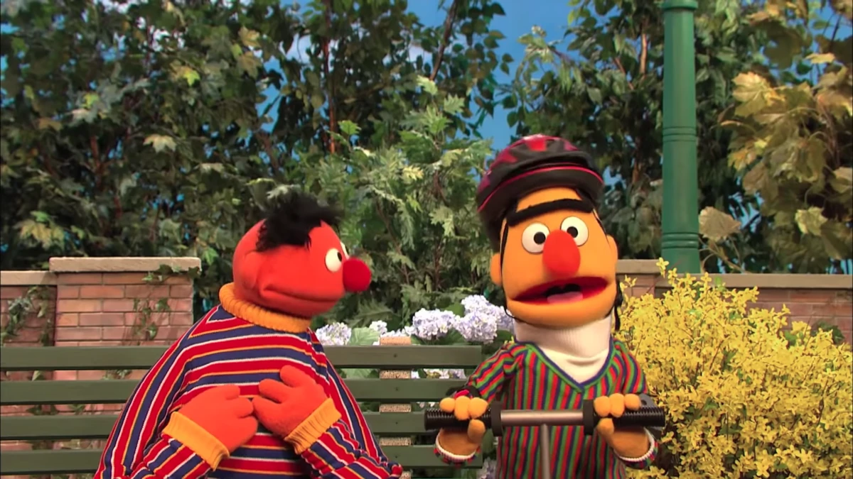 Ernie and Bert: Pogo Stick | Muppet Wiki | Fandom