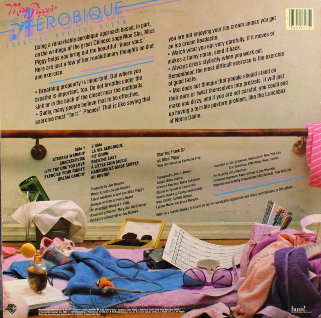 Miss Piggy's Aerobique Exercise Workout Album | Muppet Wiki | Fandom