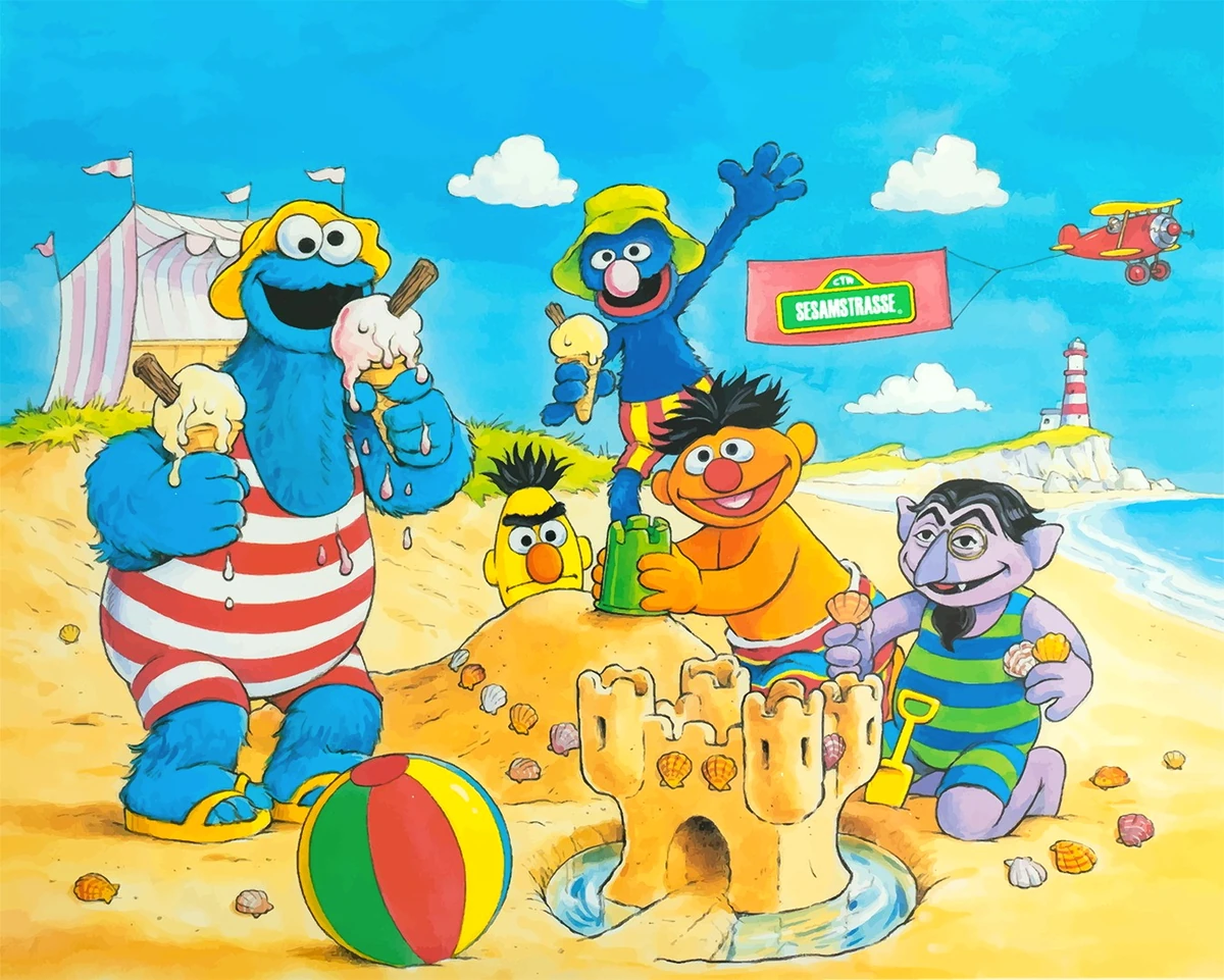 Sesamstrasse placemats (Igel) | Muppet Wiki | Fandom