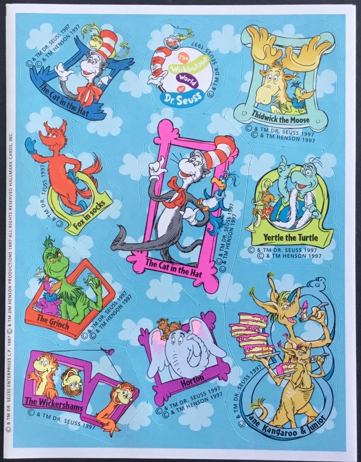 Wubbulous World of Dr. Seuss stickers | Muppet Wiki | Fandom