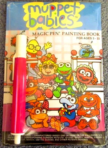 Muppet Babies Invisible Ink Painting Books | Muppet Wiki | Fandom