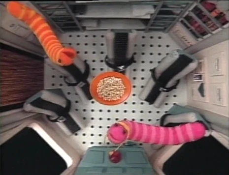 Sesame Street Worms In Space