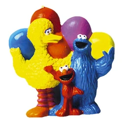 Sesame Street candles (Bakery Crafts) | Muppet Wiki | Fandom