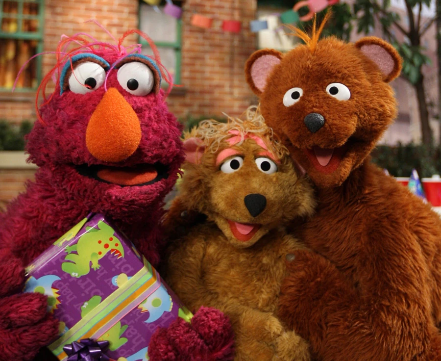 Curly Bear Sesame Street