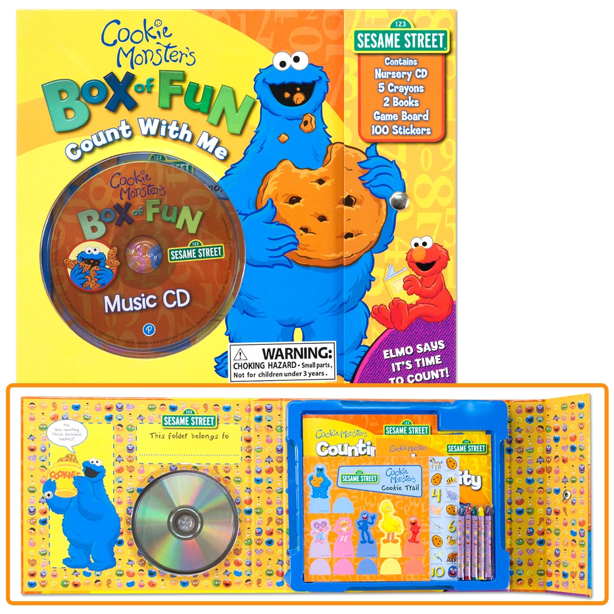 Cookie Monster's Box of Fun: Count with Me | Muppet Wiki | Fandom