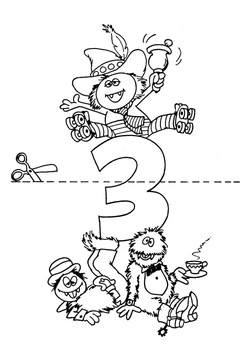 sesame street coloring pages number 6
