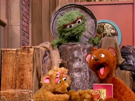 Curly Bear From Sesame Street