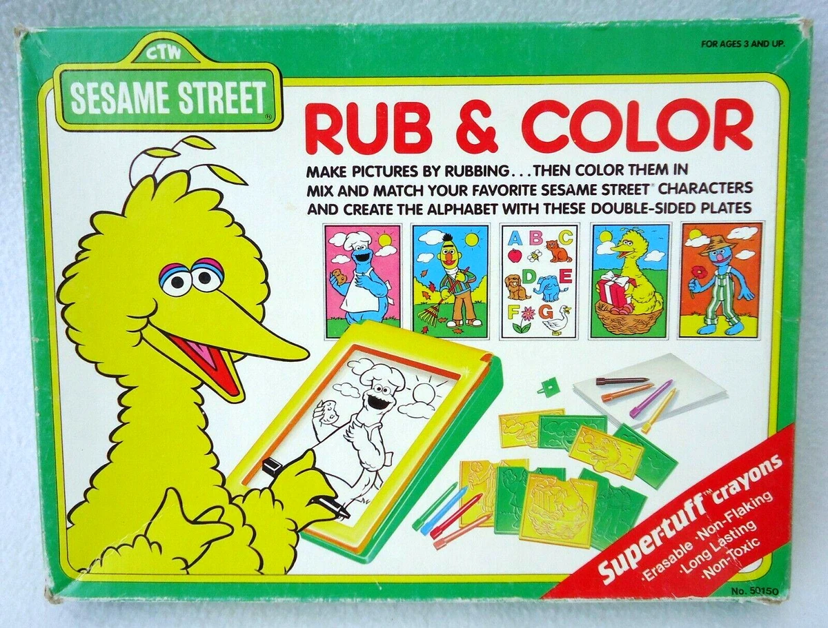 Sesame Street Rub & Color | Muppet Wiki | Fandom
