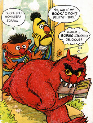 Sesame Street Frazzle Monster