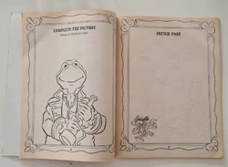 muppet treasure island coloring book