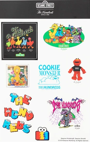 Sesame Street stickers (The Hundreds) | Muppet Wiki | Fandom