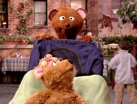 Curly Bear From Sesame Street