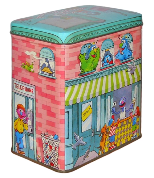 Sesame Street tin boxes | Muppet Wiki | Fandom
