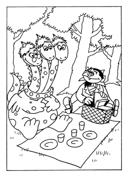 count von count coloring page