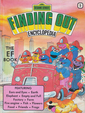 Sesame Street Finding Out Encyclopedia 5: The EF Book | Muppet Wiki ...