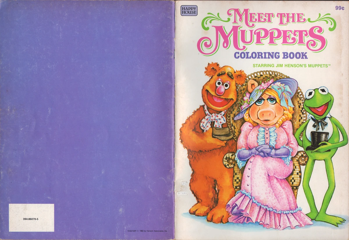 the muppets coloring book