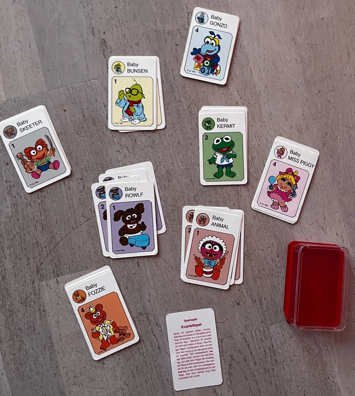 Muppet Babies Kvartettspel | Muppet Wiki | Fandom