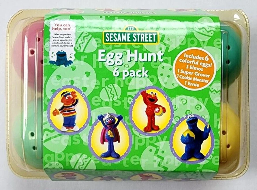 Sesame Street pre-filled Easter eggs | Muppet Wiki | Fandom